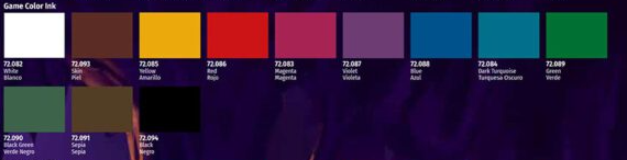 Vallejo Game Color 2023 Ink Set (12 Paints) - Valhalla Hobby