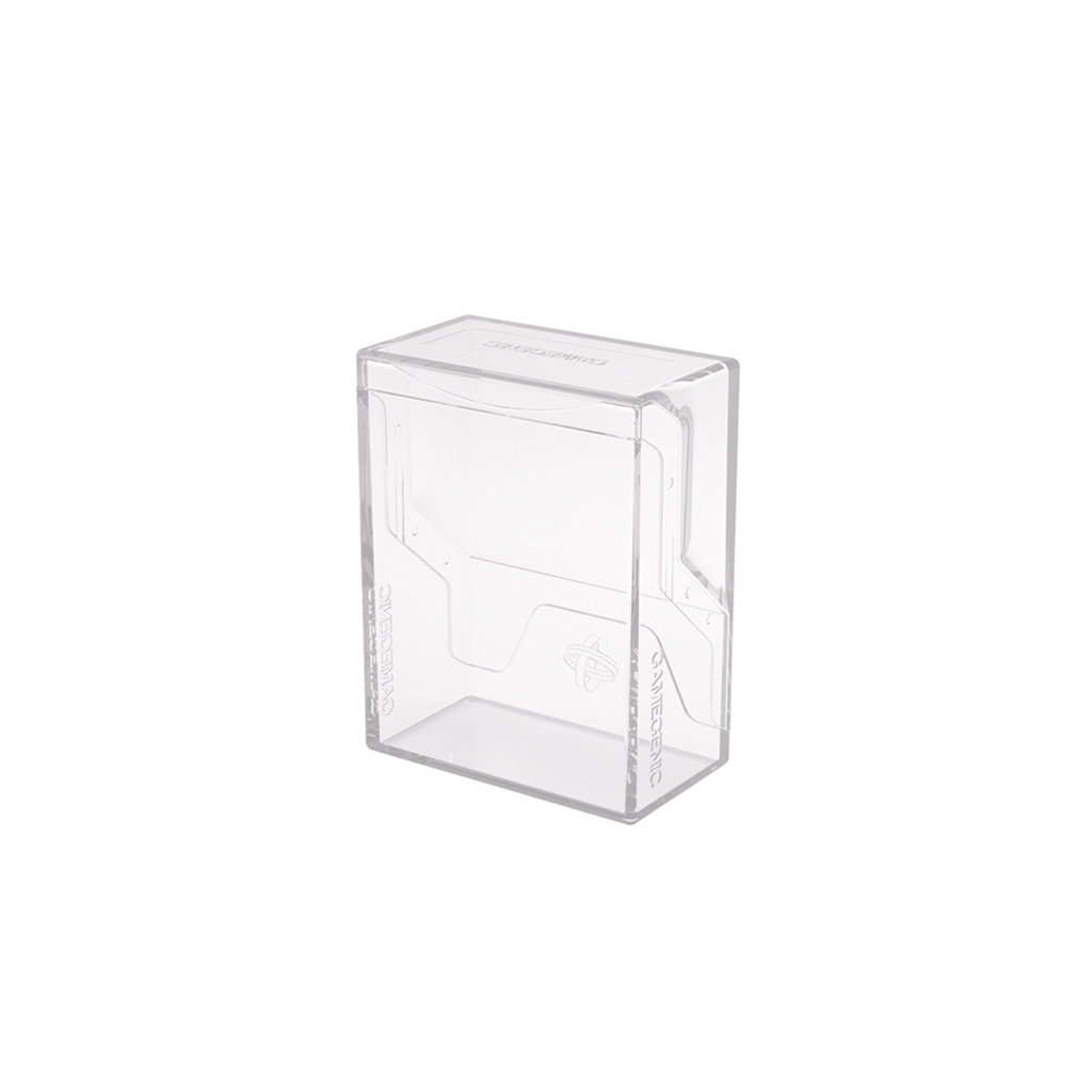 Gamegenic Bastion Deck Box 50 XL Clear Valhalla Hobby Gamegenic Bastion Deck Box 50 XL Clear Valhalla Hobby